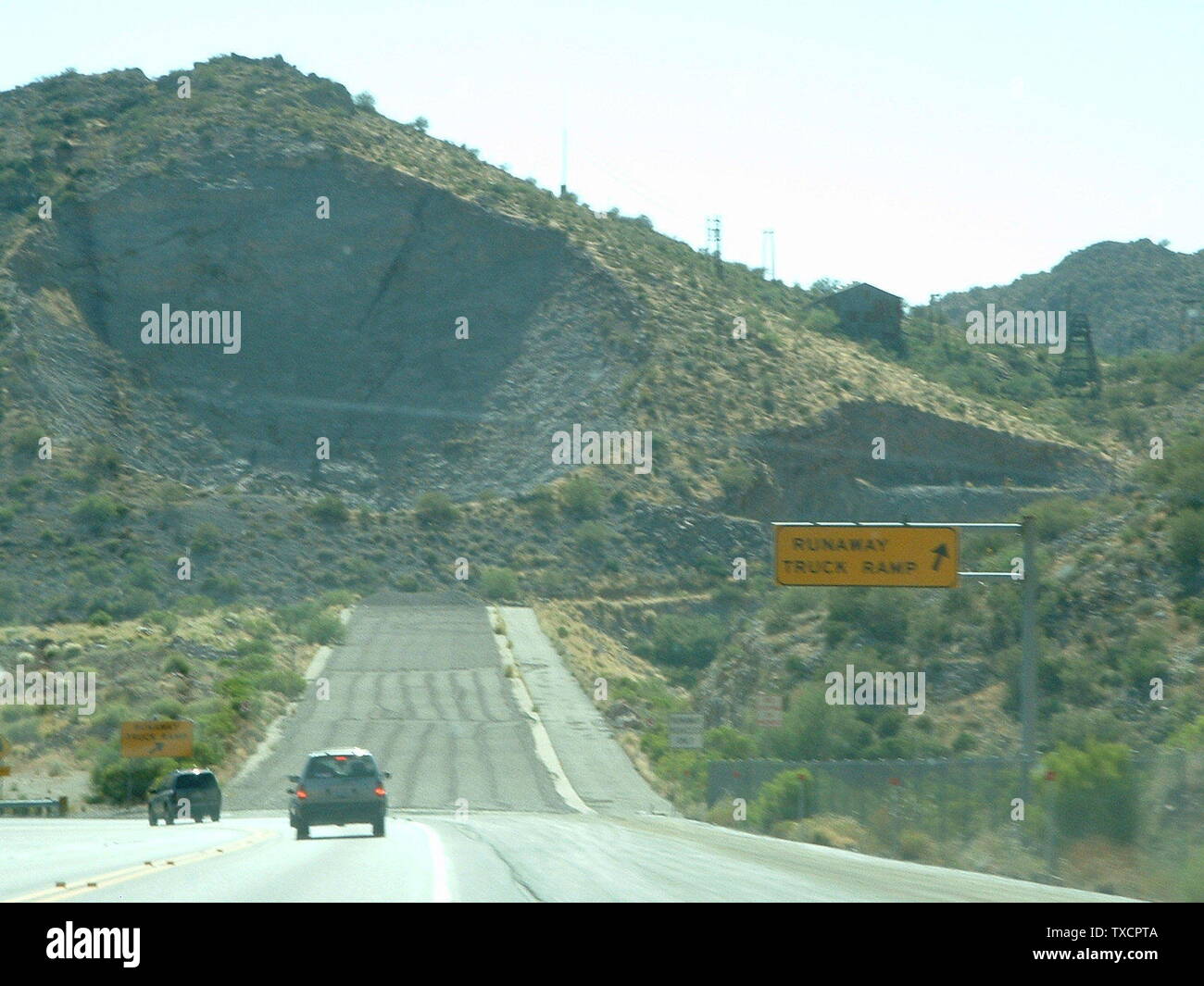 Runaway truck hi-res stock photography and images - Alamy