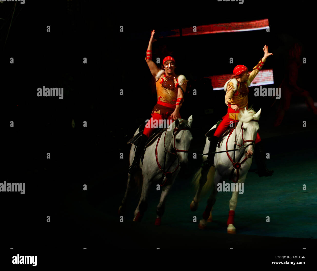 Changlong Circus performance Stock Photo - Alamy