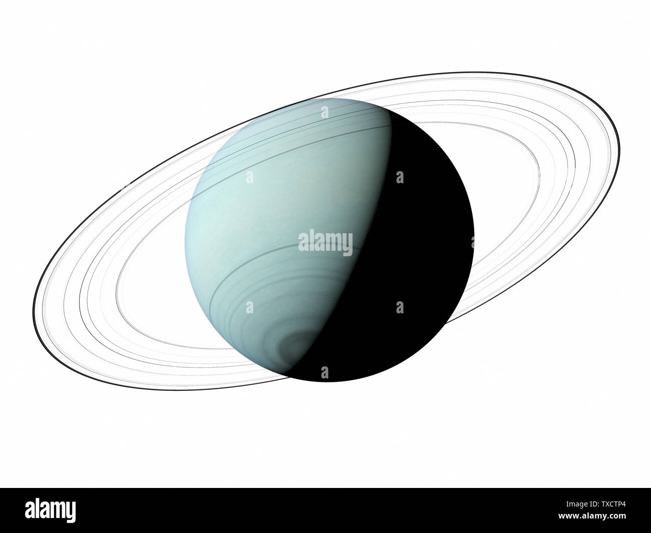 How To Draw Uranus The Planet