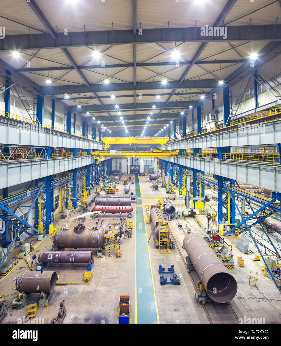 Interior of workshop Stock Photo - Alamy