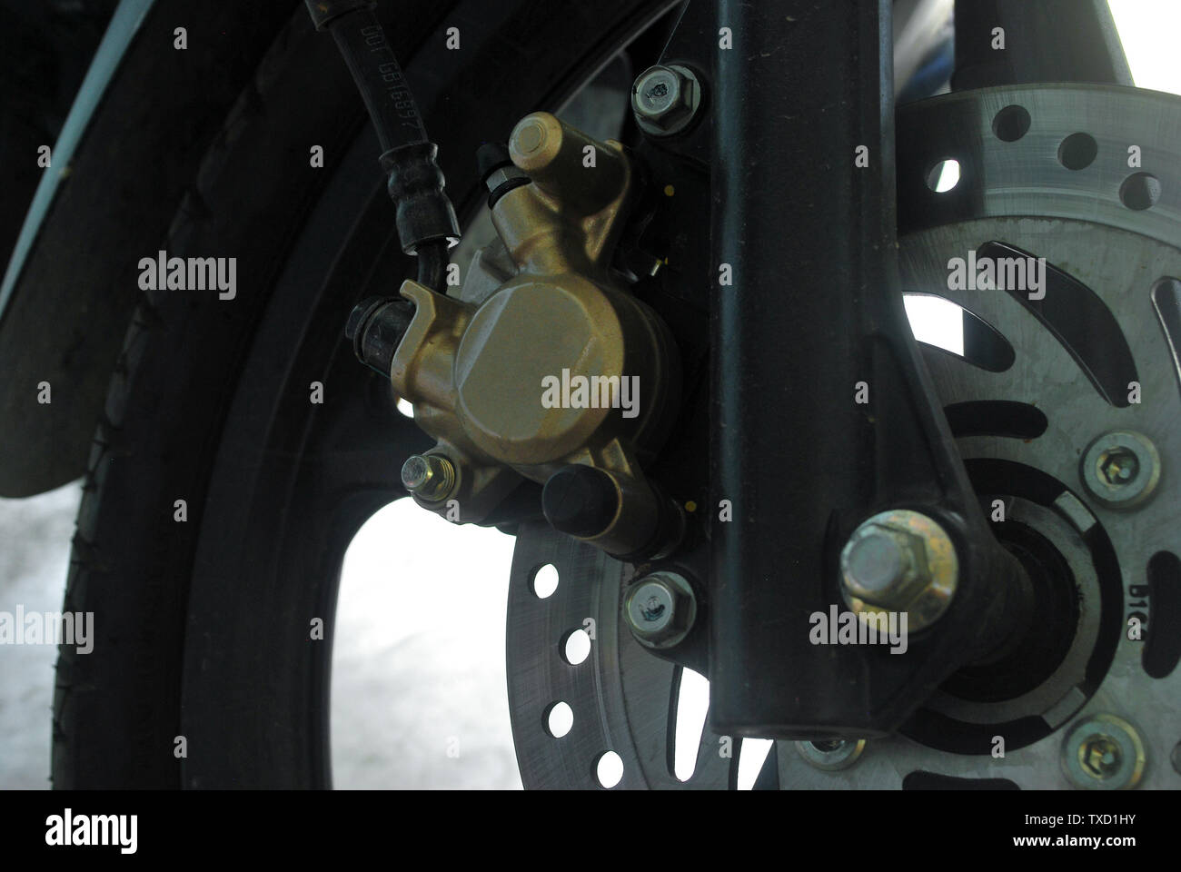 Motorcycle hand brake hi-res stock photography and images - Alamy