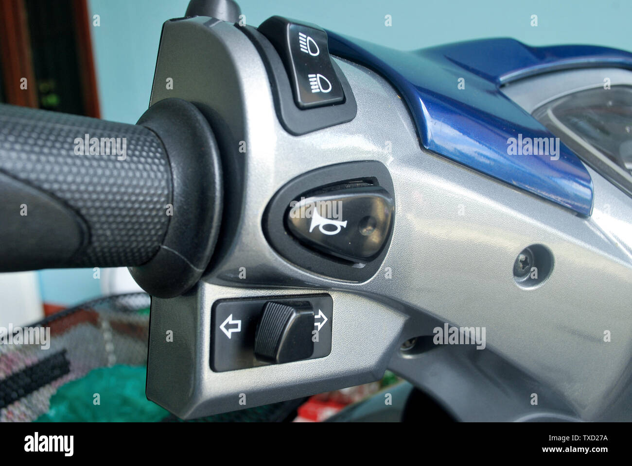 Various switch systems of 4-stroke motorcycles Stock Photo - Alamy