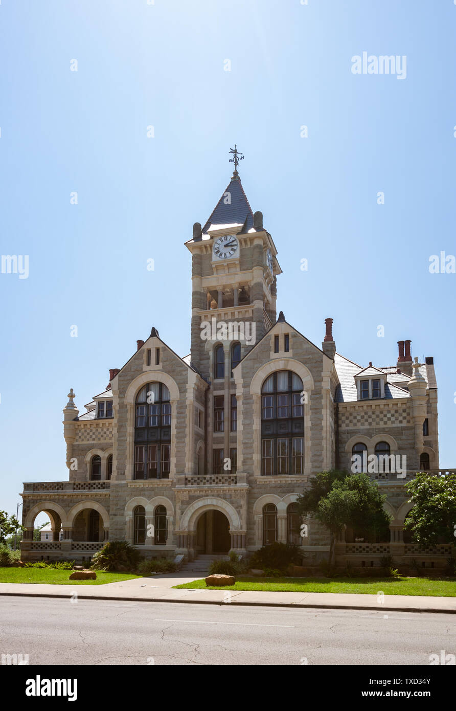 VICTORIA, TEXAS - JUNE 9, 2019 - Historic Victoria County Courthouse ...