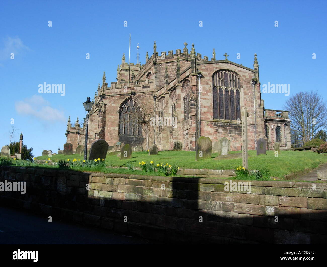 Cheshire malpas church hi-res stock photography and images - Alamy