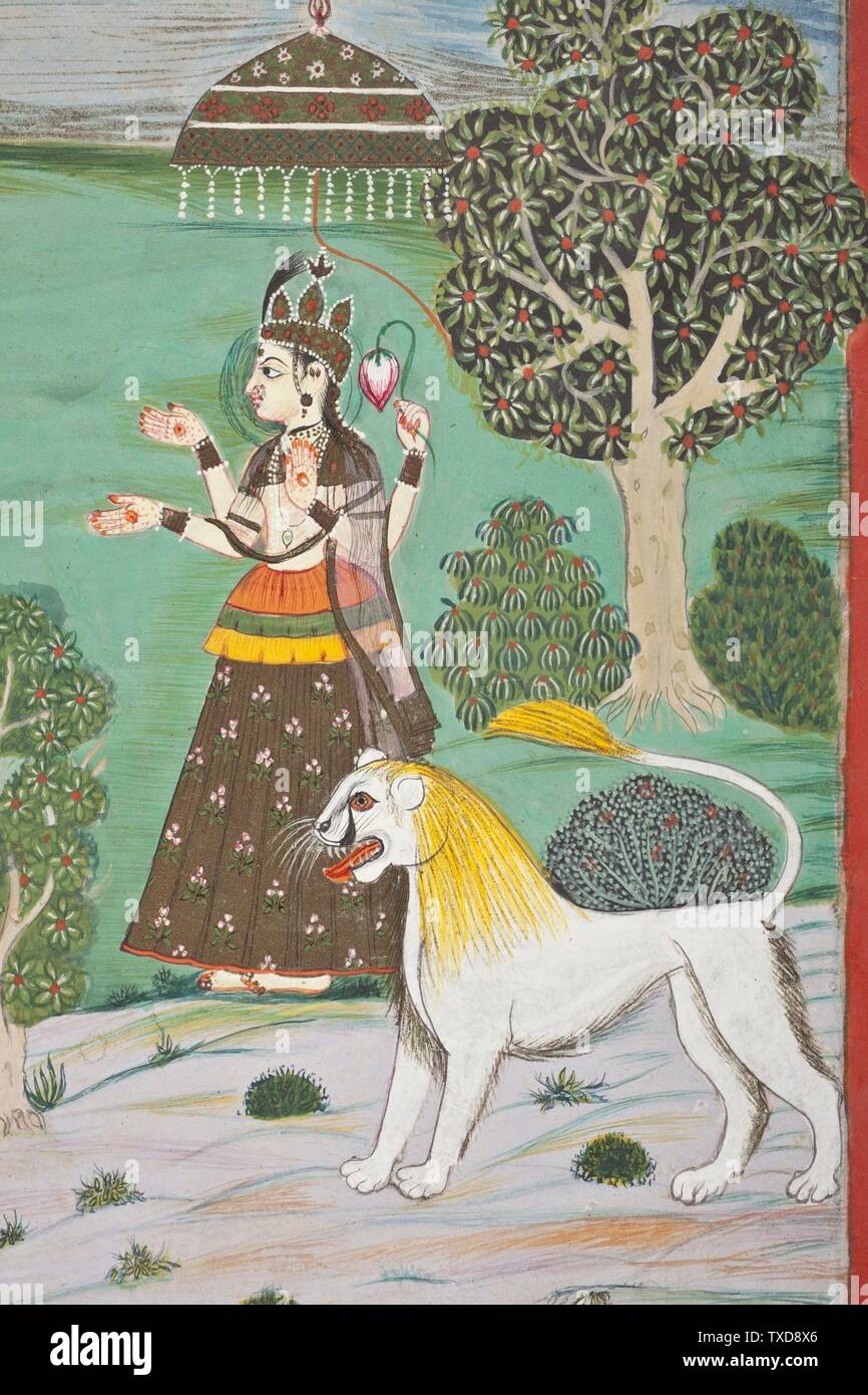 Goddess durga south india hi-res stock photography and images - Alamy