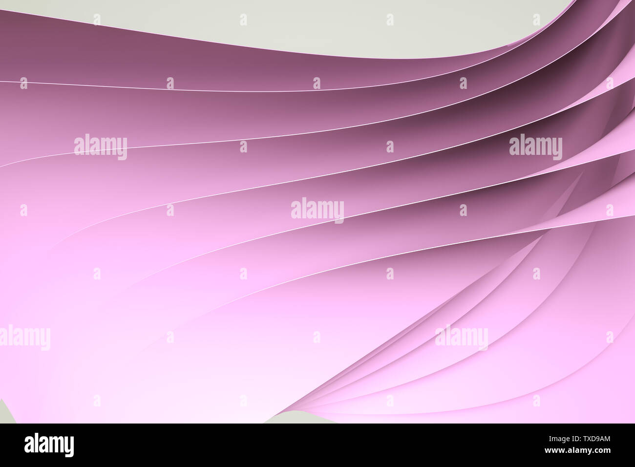 Three-dimensional rendering, pink flow background Stock Photo - Alamy