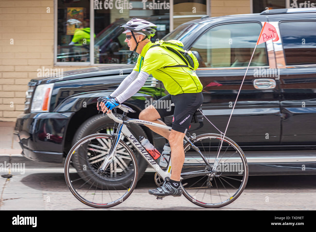 Bicycle route 66 hi-res stock photography and images - Alamy