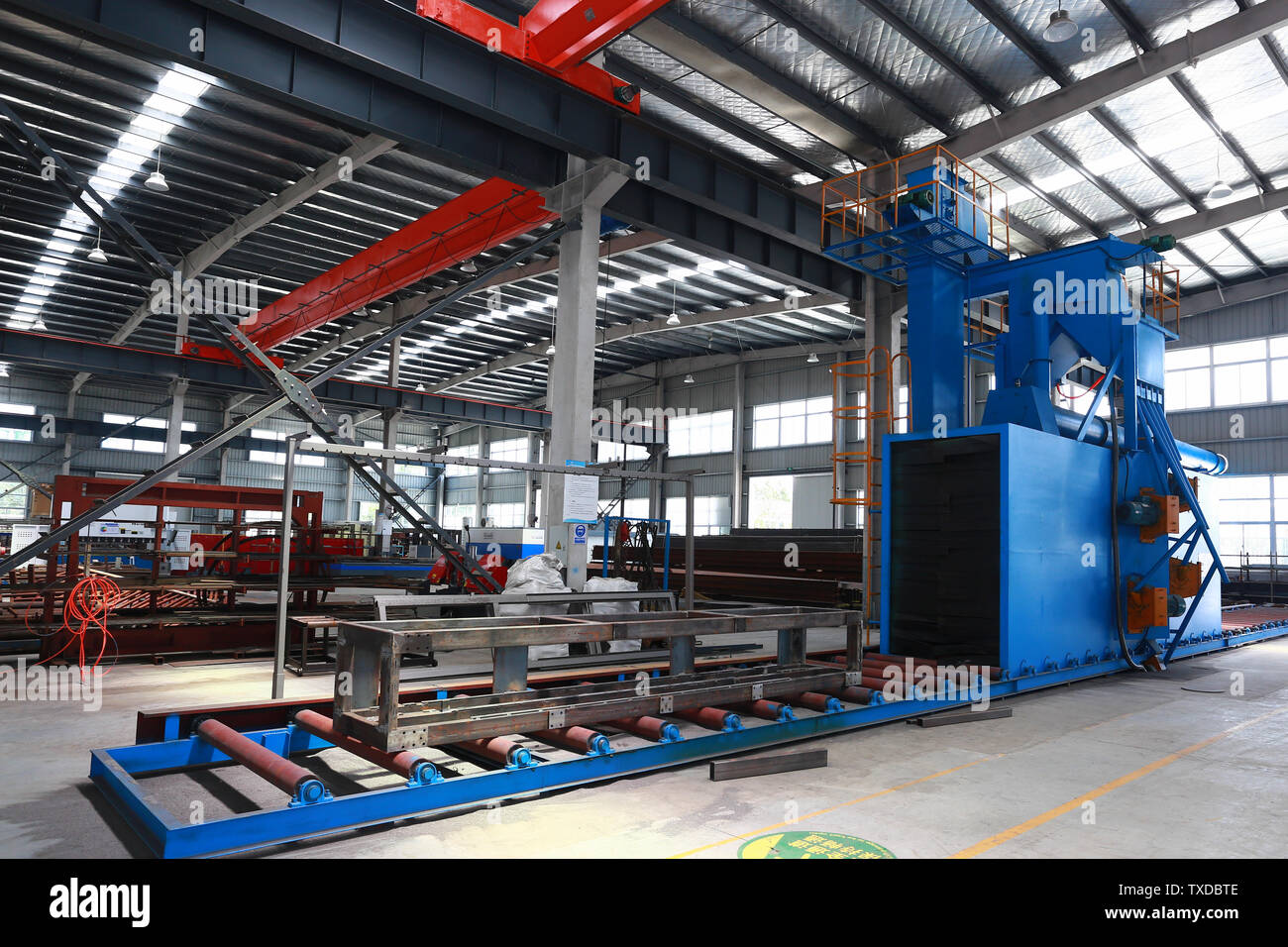 Factory welding workshop Stock Photo - Alamy