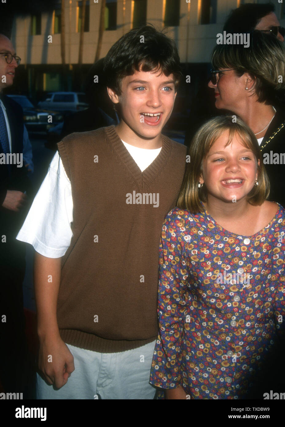 Beverly Hills, California, USA 19th July 1994 Actor Elijah Wood and ...