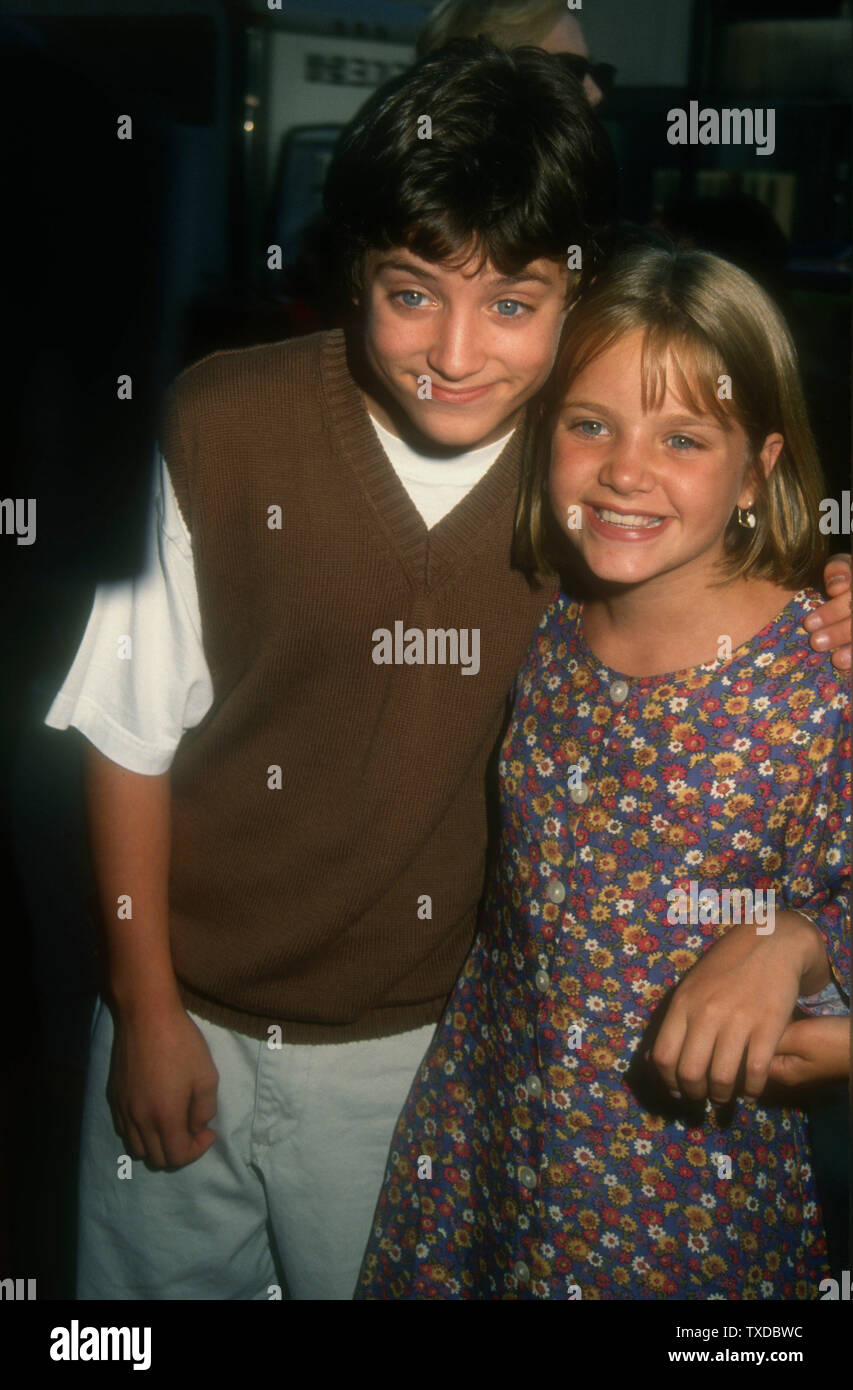 Beverly Hills, California, USA 19th July 1994 Actor Elijah Wood and ...