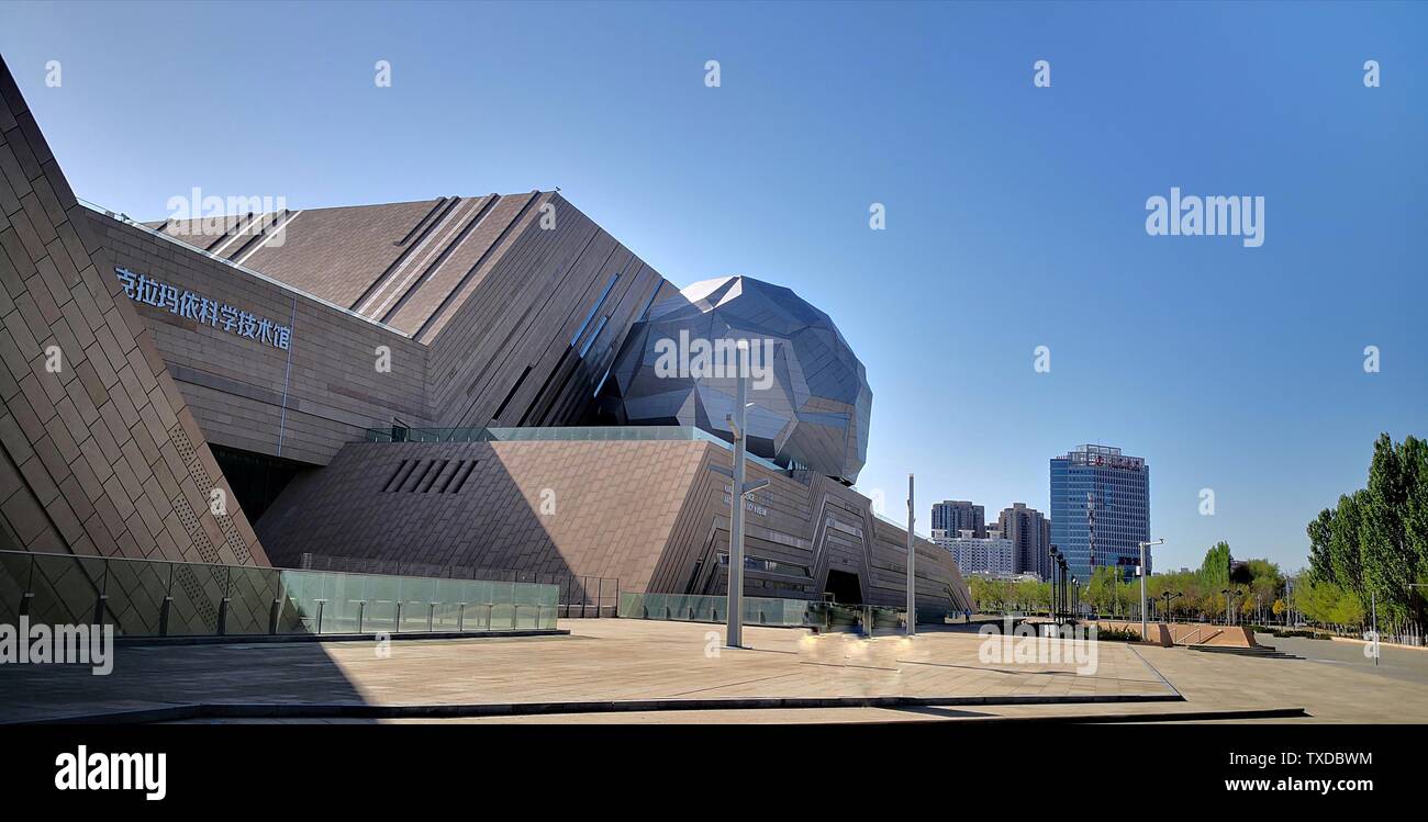 Landscape of the Karamay Stock Photo - Alamy