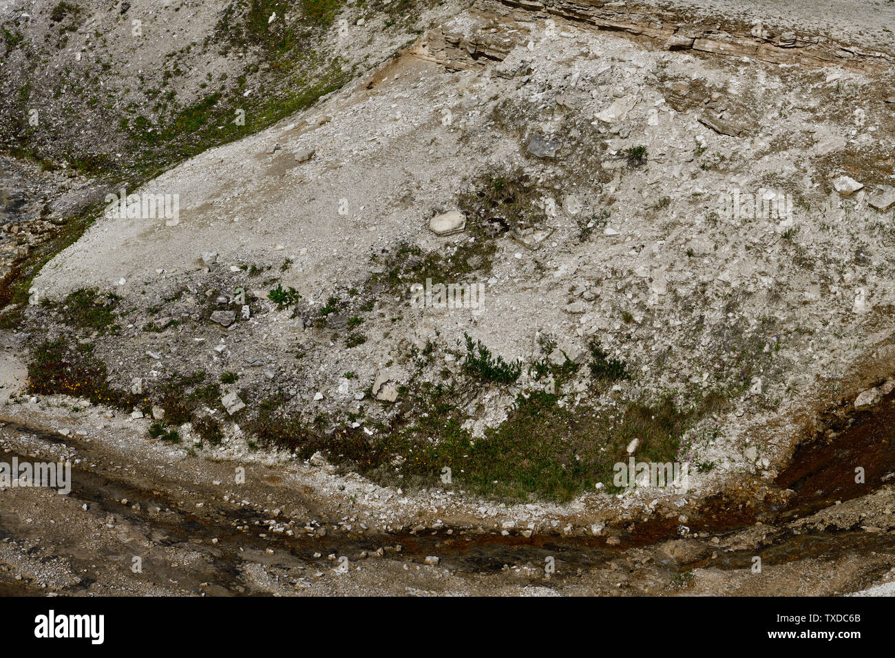 Salt, Minerals, and the Fragile Landscape at Grand Prismatic Stock ...