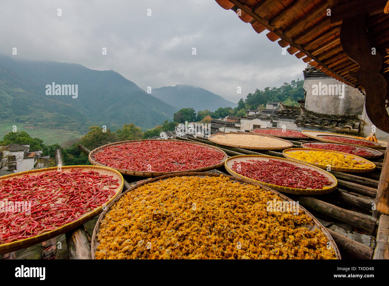 To sunken and sunken in the mountains Stock Photo - Alamy