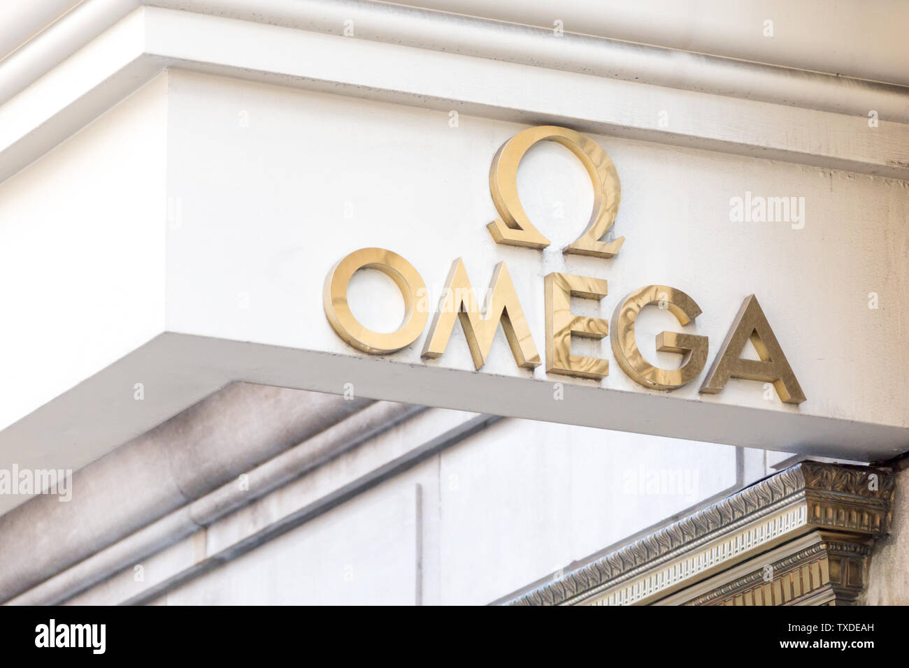 Omega Watches Logo Vector