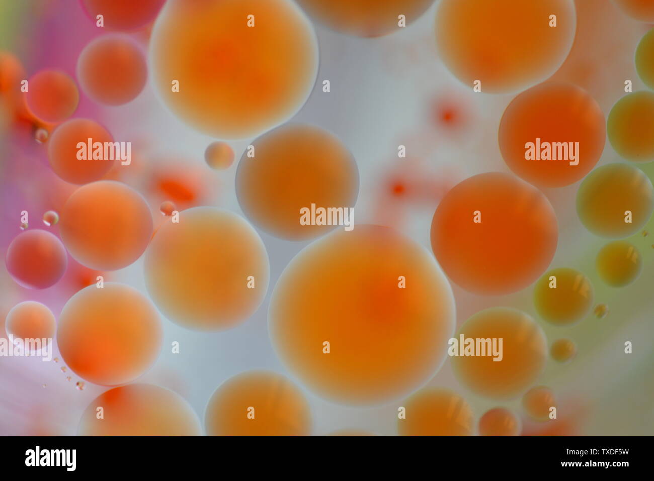 Orange grease base pattern Stock Photo - Alamy