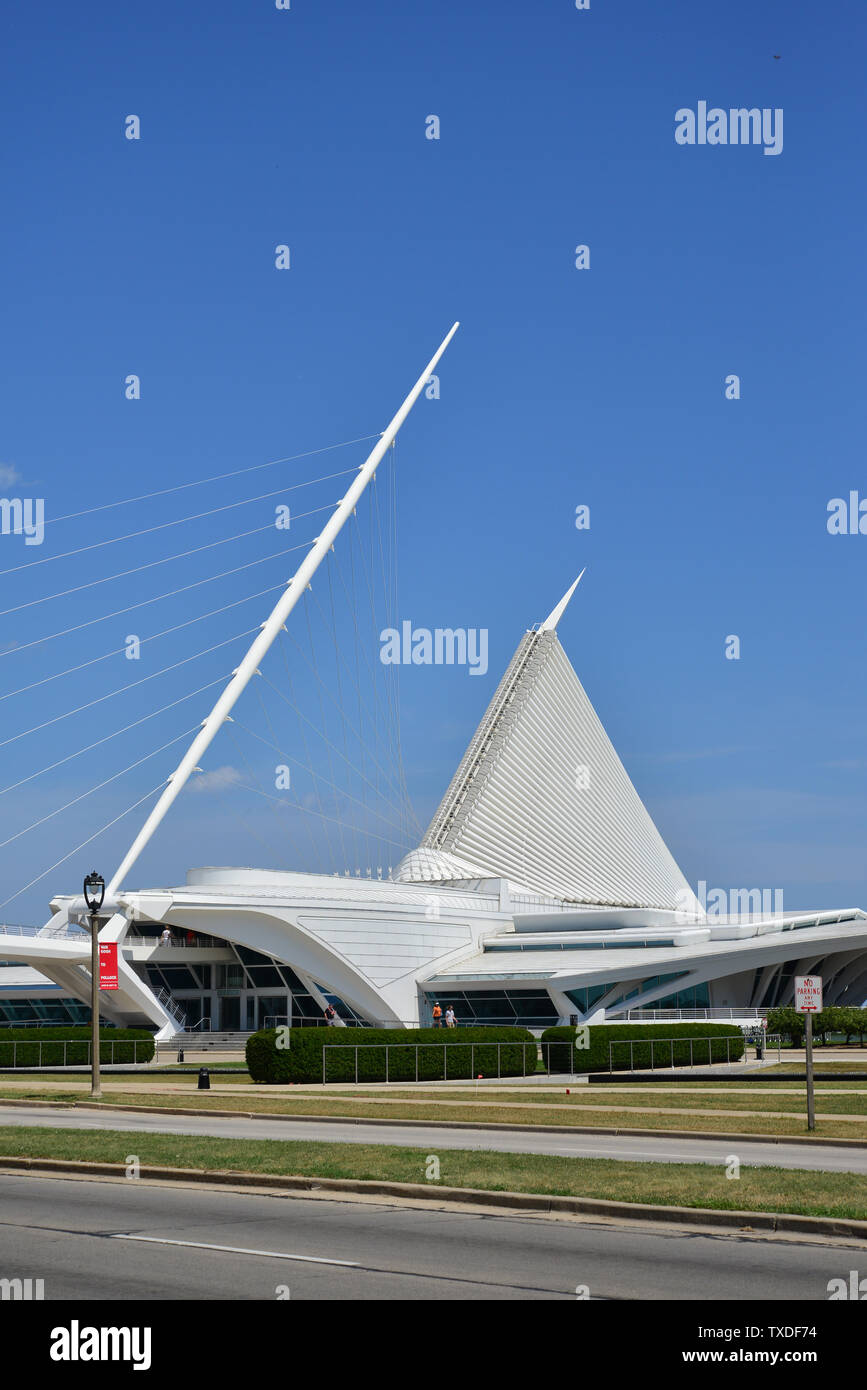 Milwaukee Museum of Art, United States Stock Photo - Alamy