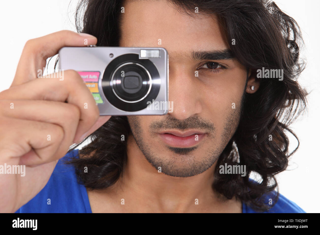 Man taking picture Stock Photo - Alamy