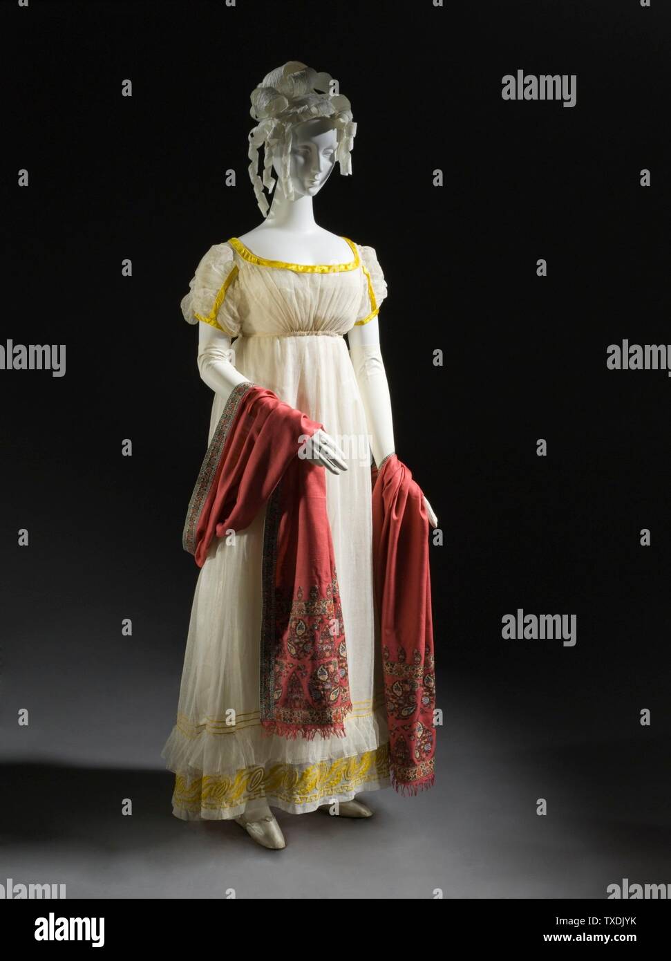 Circa 1820 textiles hi-res stock photography and images - Alamy