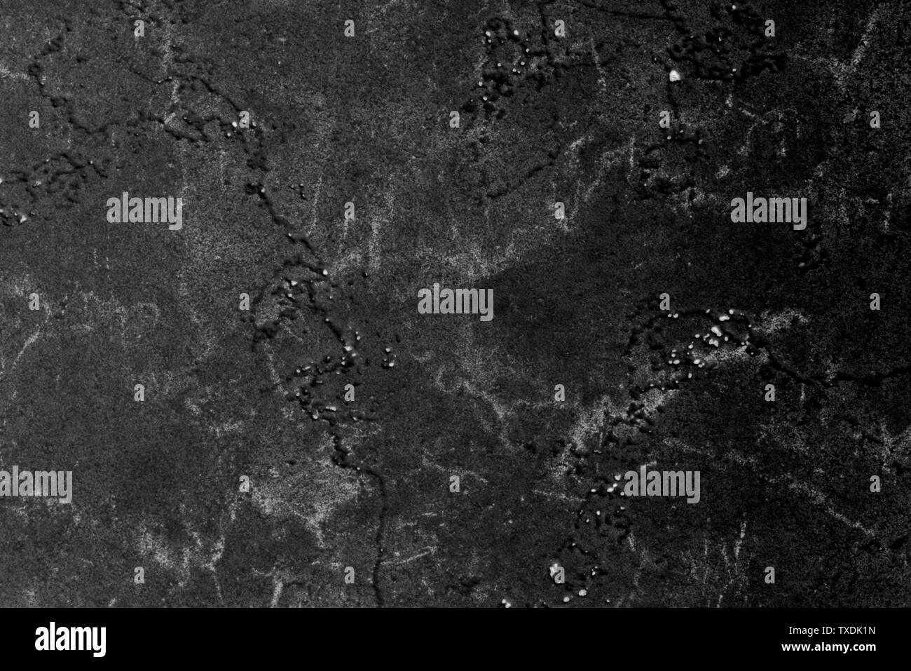 Smooth Black Stone Texture