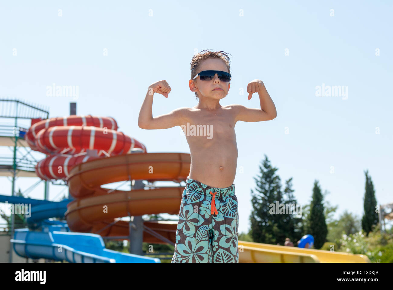 Kid Muscle Real Face