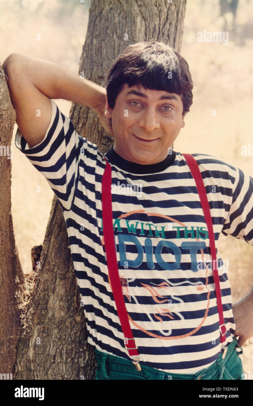 Indian Bollywood film actor Paintal, India, Asia Stock Photo - Alamy