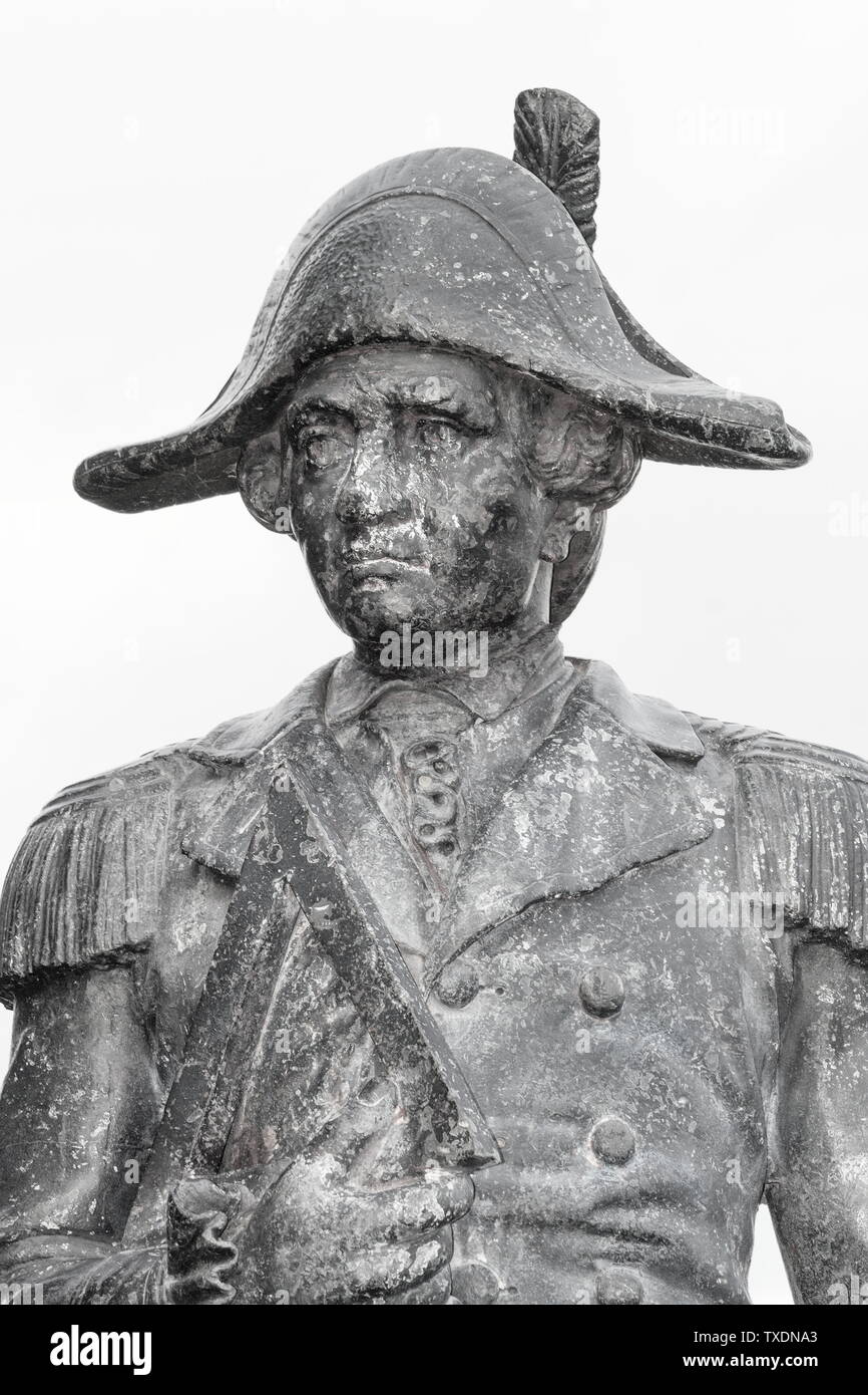 Captain cook memorial monument hi-res stock photography and images - Alamy