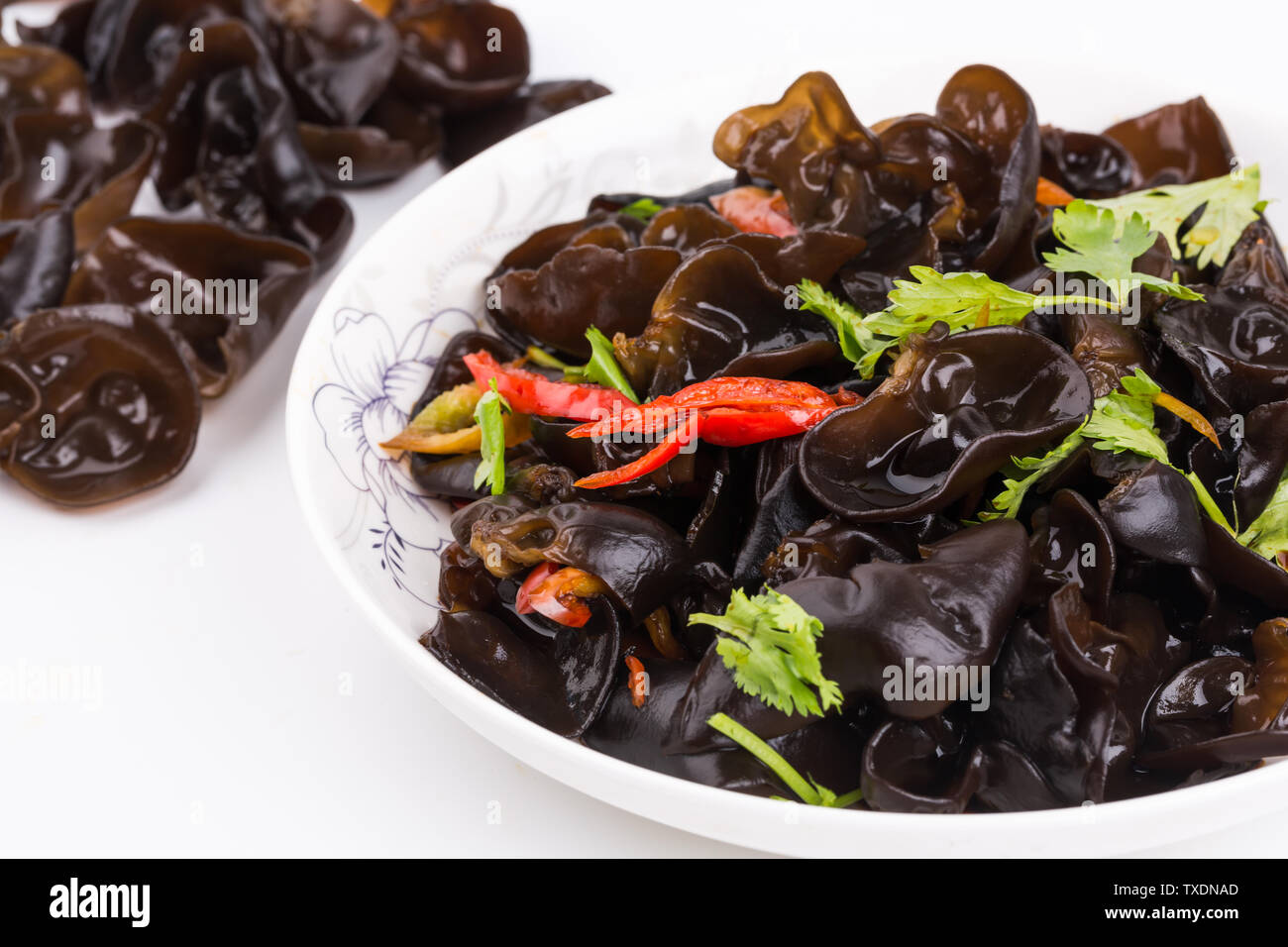 Cold fungus, traditional Chinese cuisine Stock Photo - Alamy