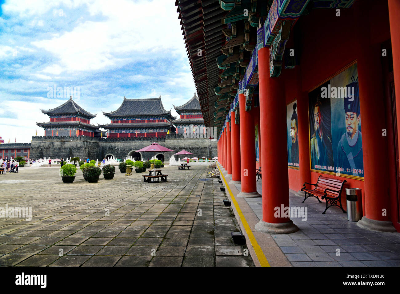 Landscape building shooting Stock Photo - Alamy