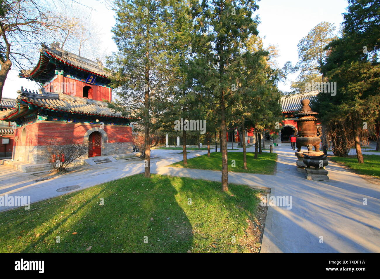 Fayuan Temple, Beijing Stock Photo - Alamy