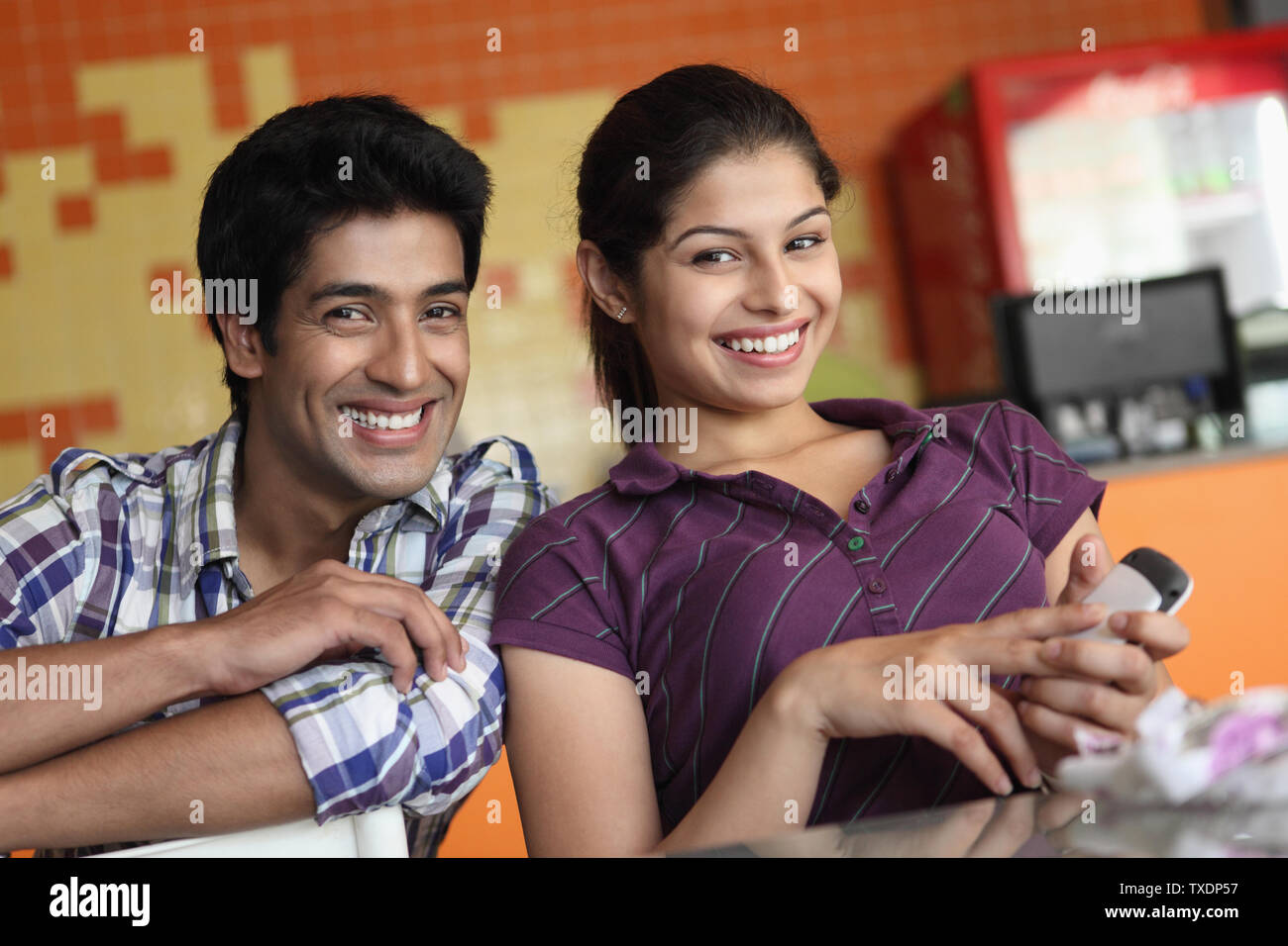 College students resting in a college cafeteria Stock Photo - Alamy