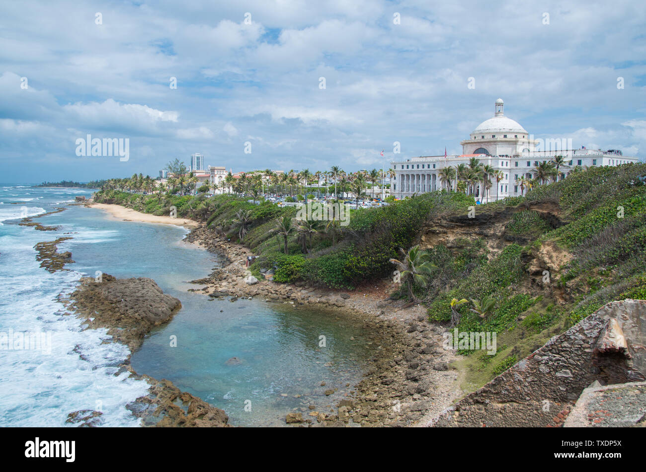Puerto Rico coast Stock Photo - Alamy