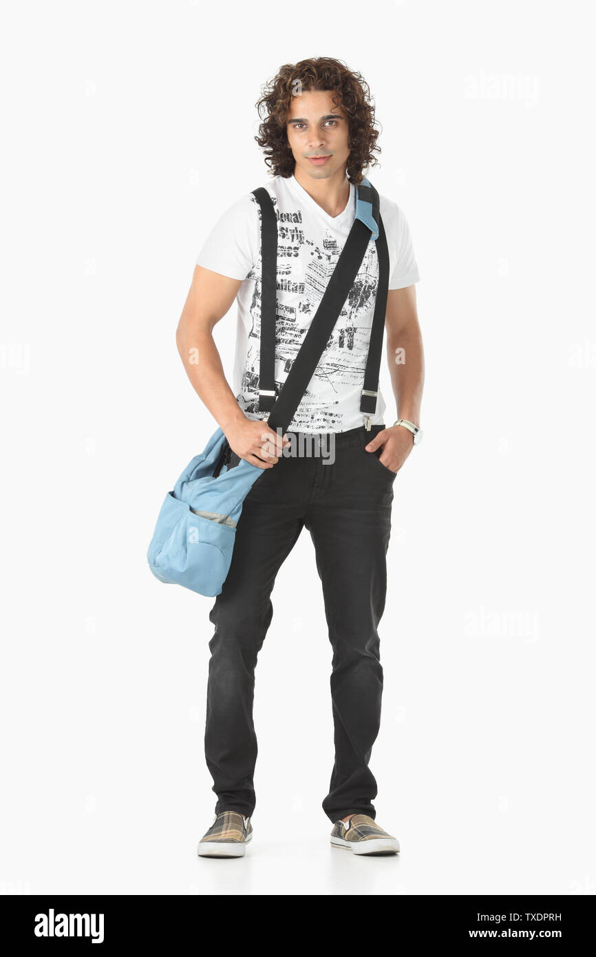 Portrait of a college student Stock Photo - Alamy