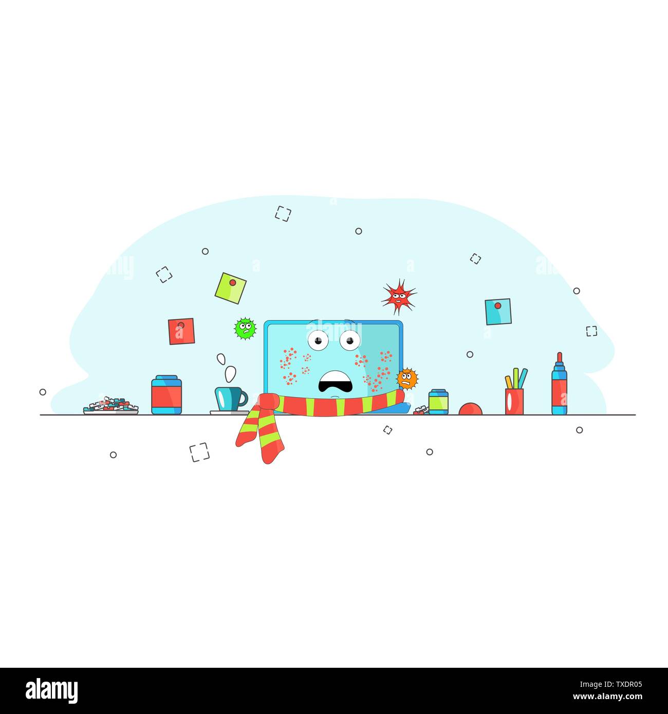 Communication breakdown Stock Vector Images - Alamy