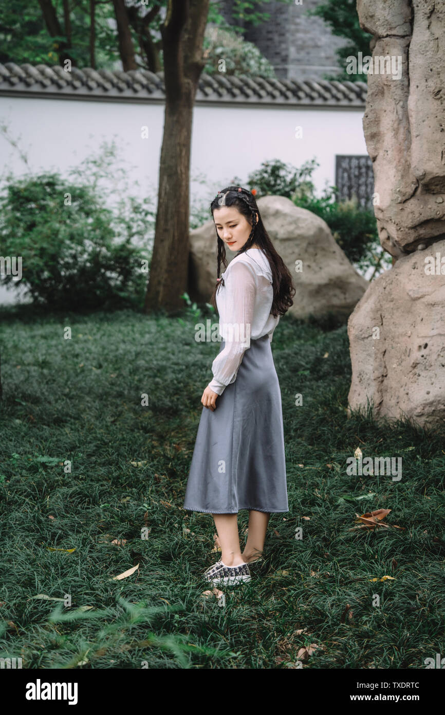 Fresh fairies on the lawn Stock Photo - Alamy