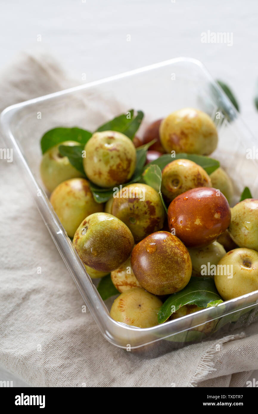 Fresh jujube hi-res stock photography and images - Alamy