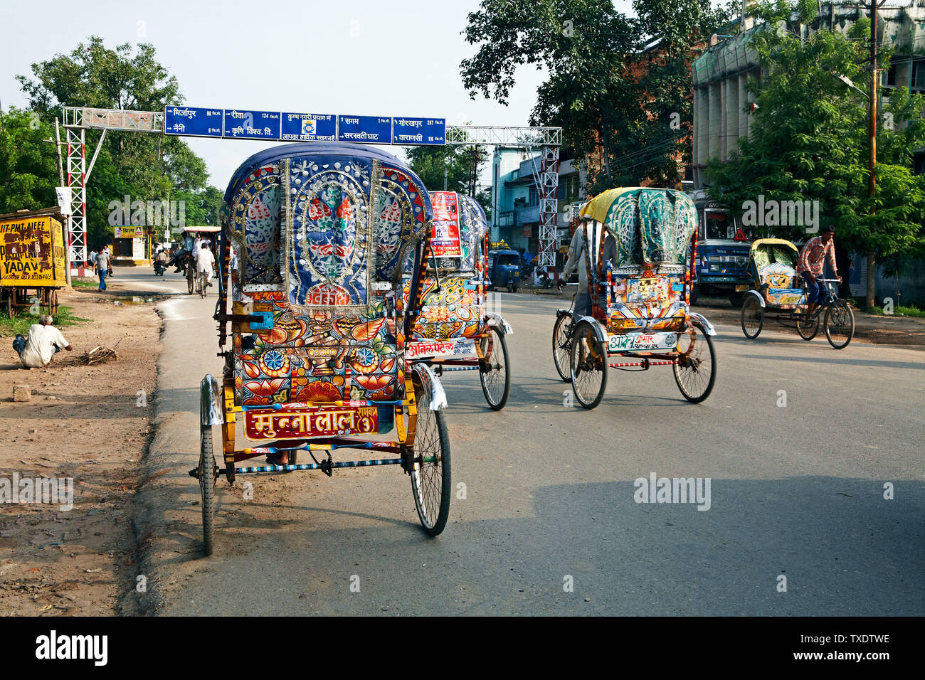 Painted cycle hi-res stock photography and images - Alamy