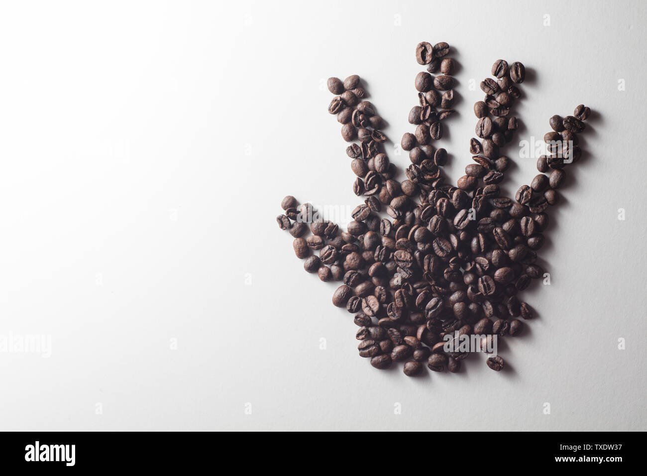 Coffee design material Stock Photo - Alamy