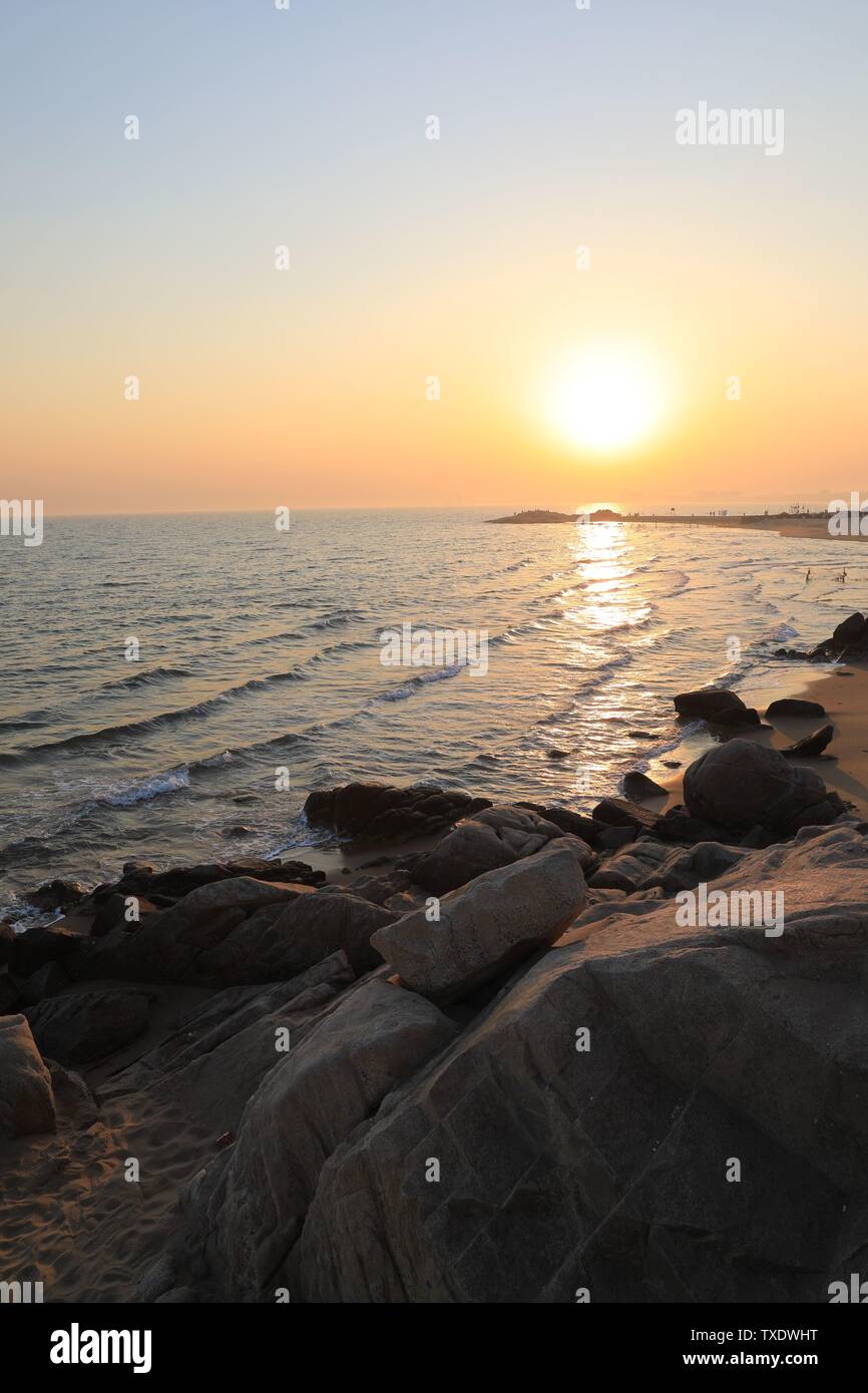 Beidaihe sea scenery Stock Photo - Alamy