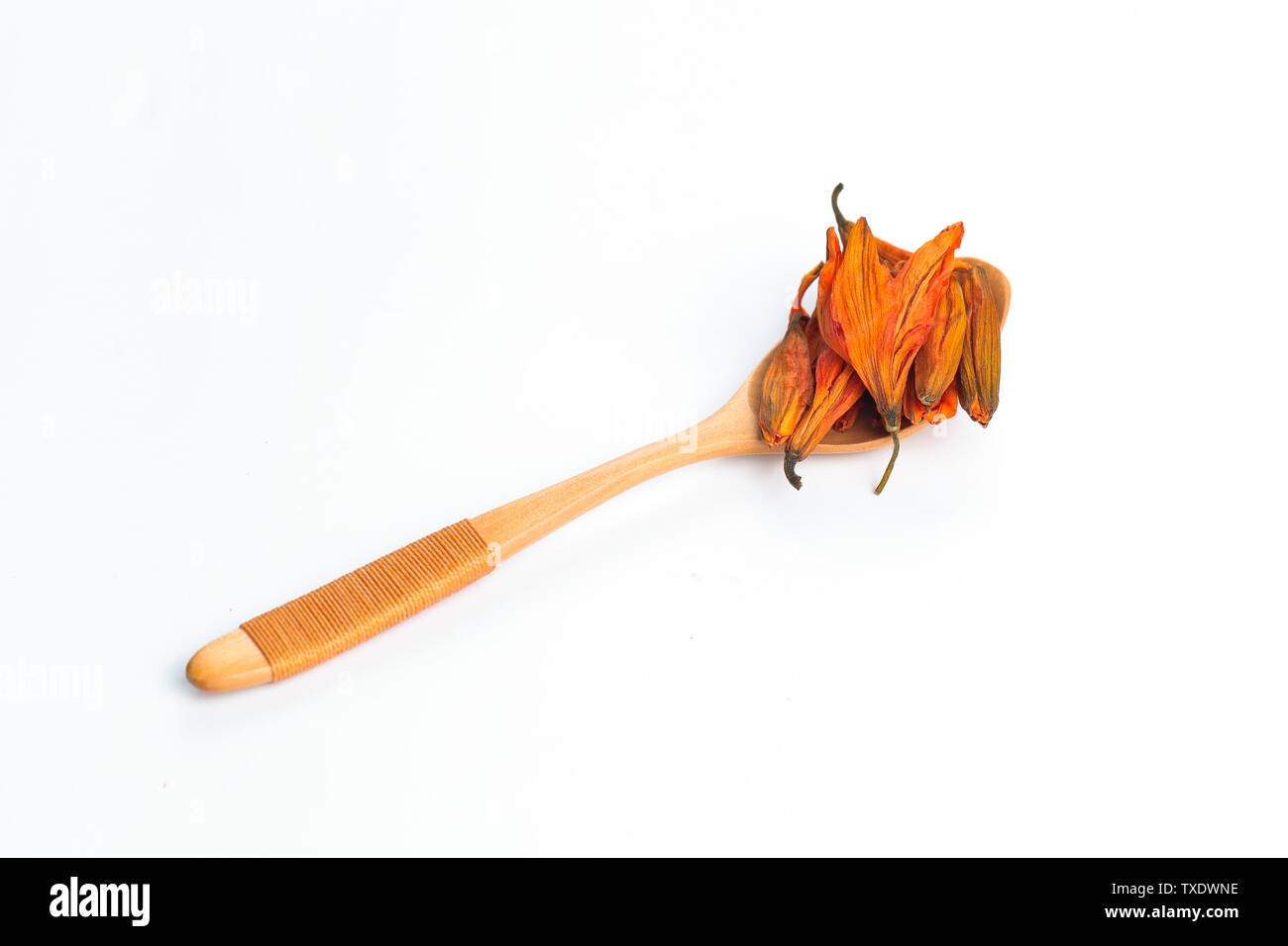 Lily flower tea Stock Photo - Alamy