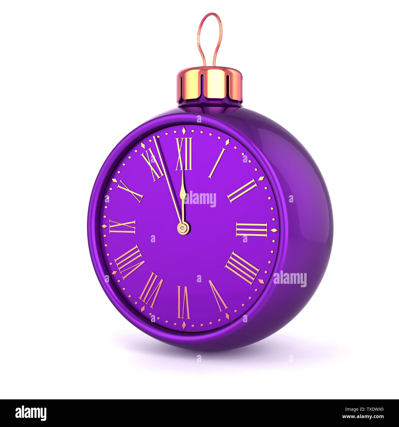 12 h midnight Cut Out Stock Images & Pictures - Alamy