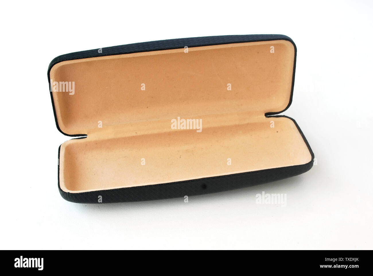 Glasses box on white background Stock Photo - Alamy