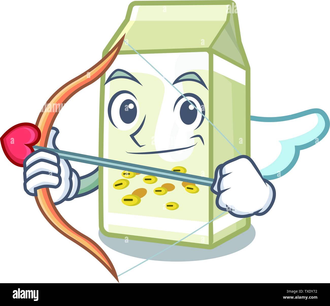 Soymilk Stock Vector Images - Alamy