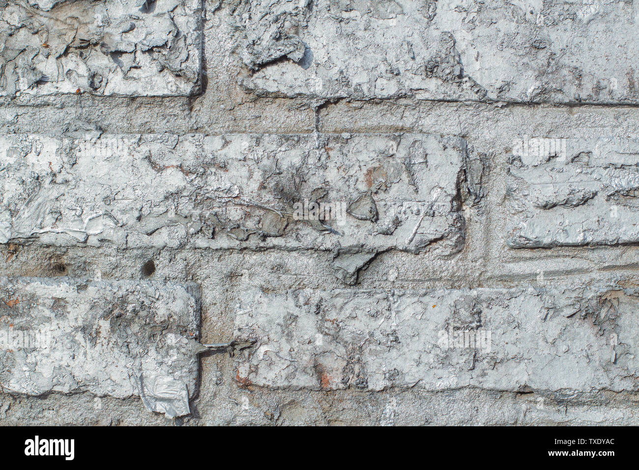 Silver painted bricks hi-res stock photography and images - Alamy