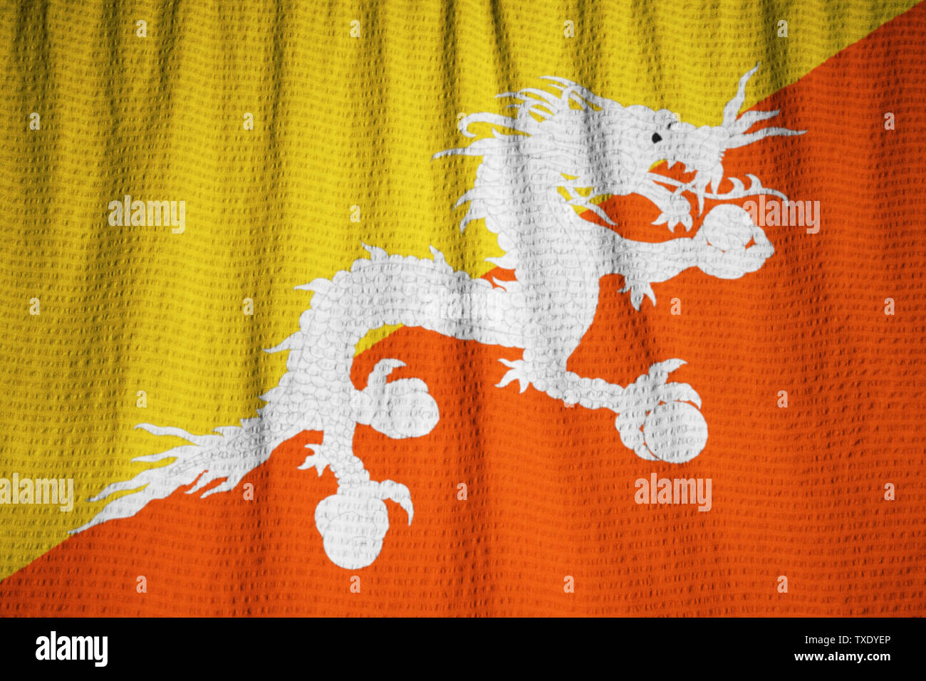 Flag of bhutan hi-res stock photography and images - Alamy