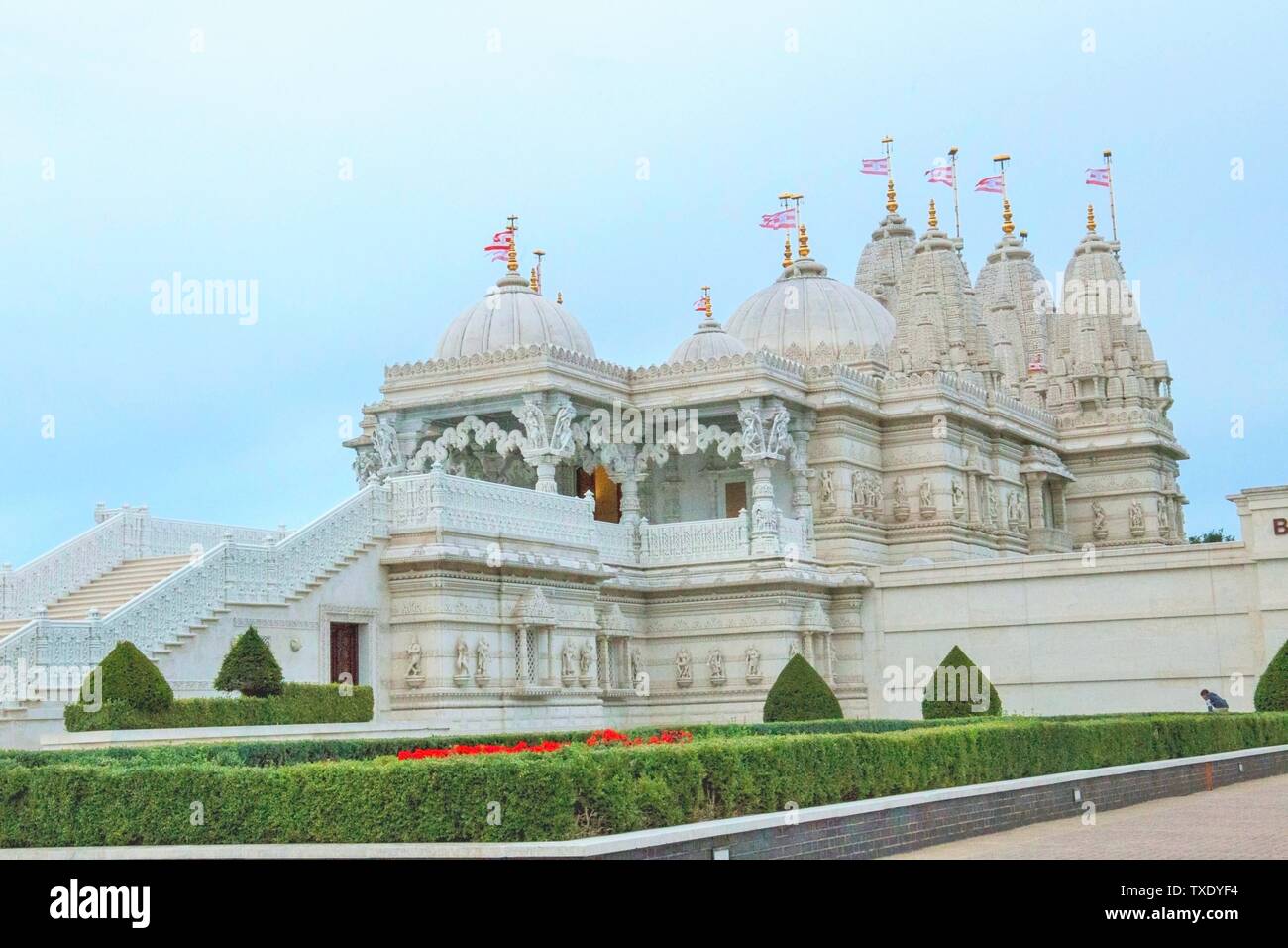 Swami Narayan Temple, London, England, UK, United Kingdom Stock Photo ...