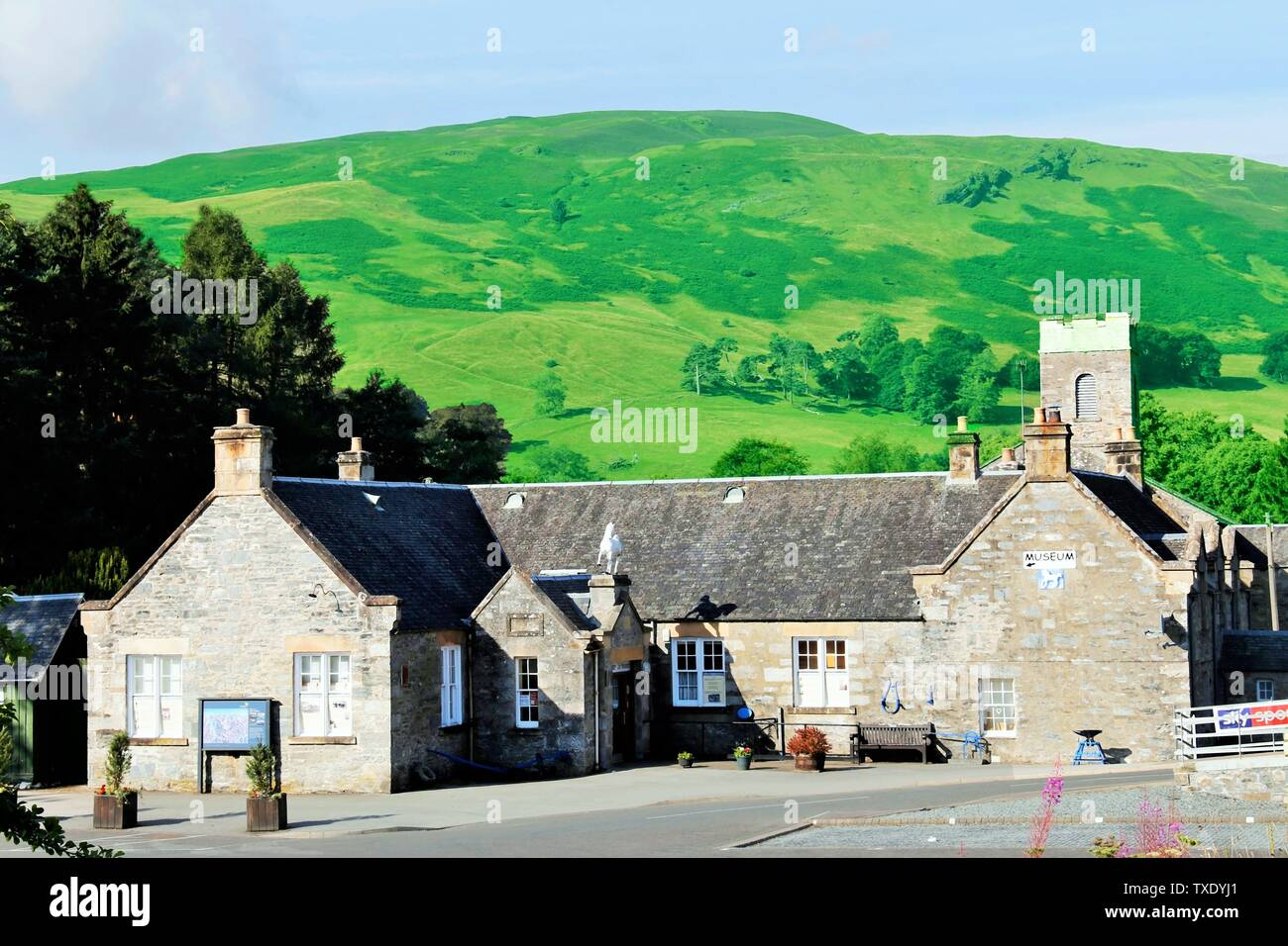 Museum, Blair Atholl, Scotland, UK, United Kingdom Stock Photo - Alamy