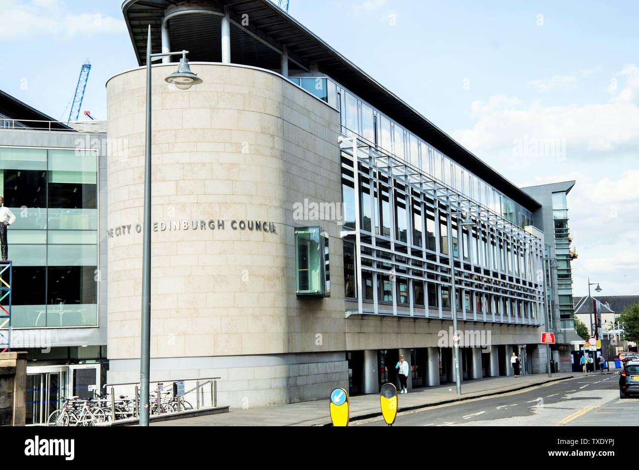 Edinburgh council building, Scotland, UK, United Kingdom Stock Photo ...