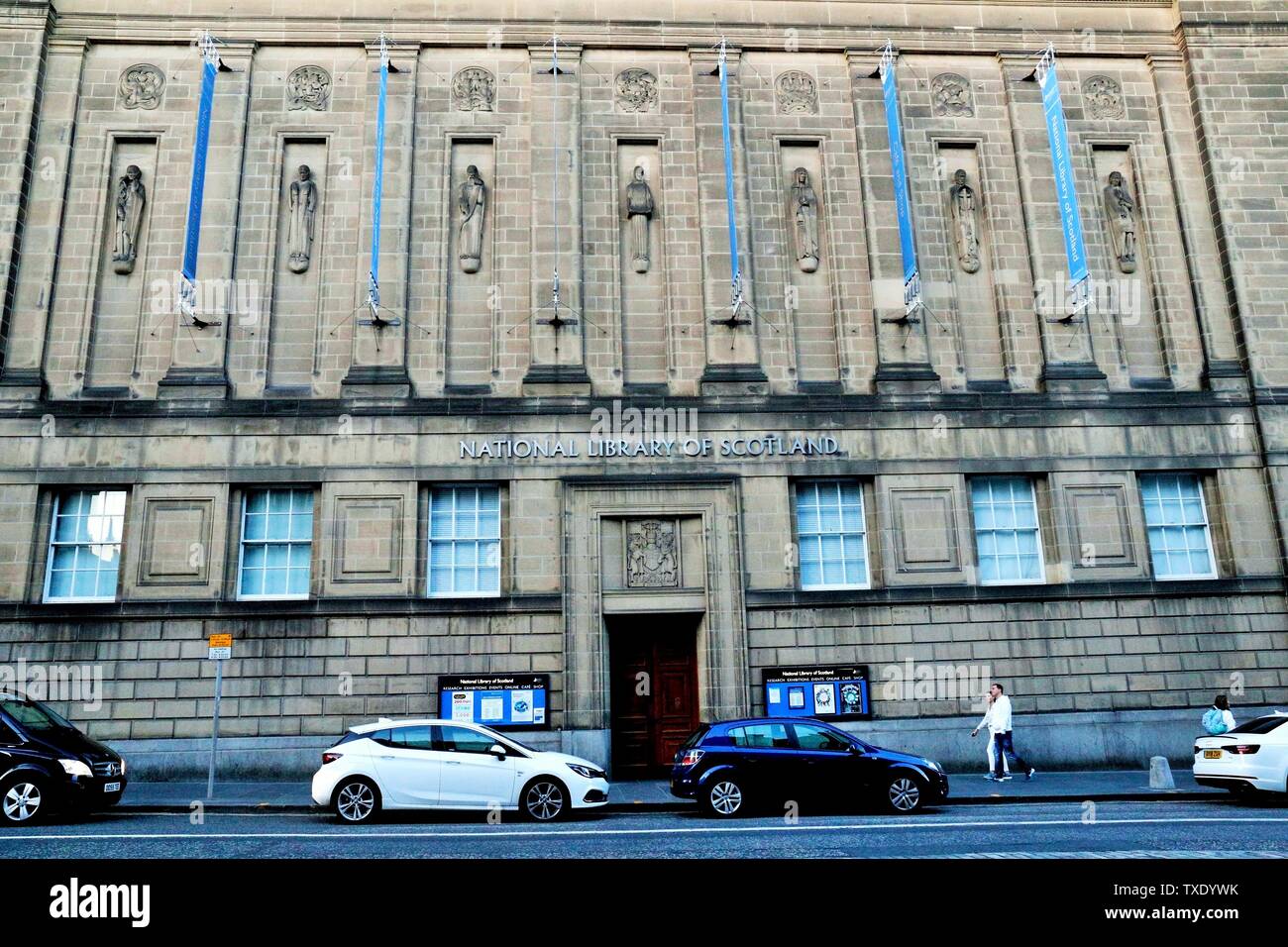National Library, Edinburgh, Scotland, UK, United Kingdom Stock Photo ...