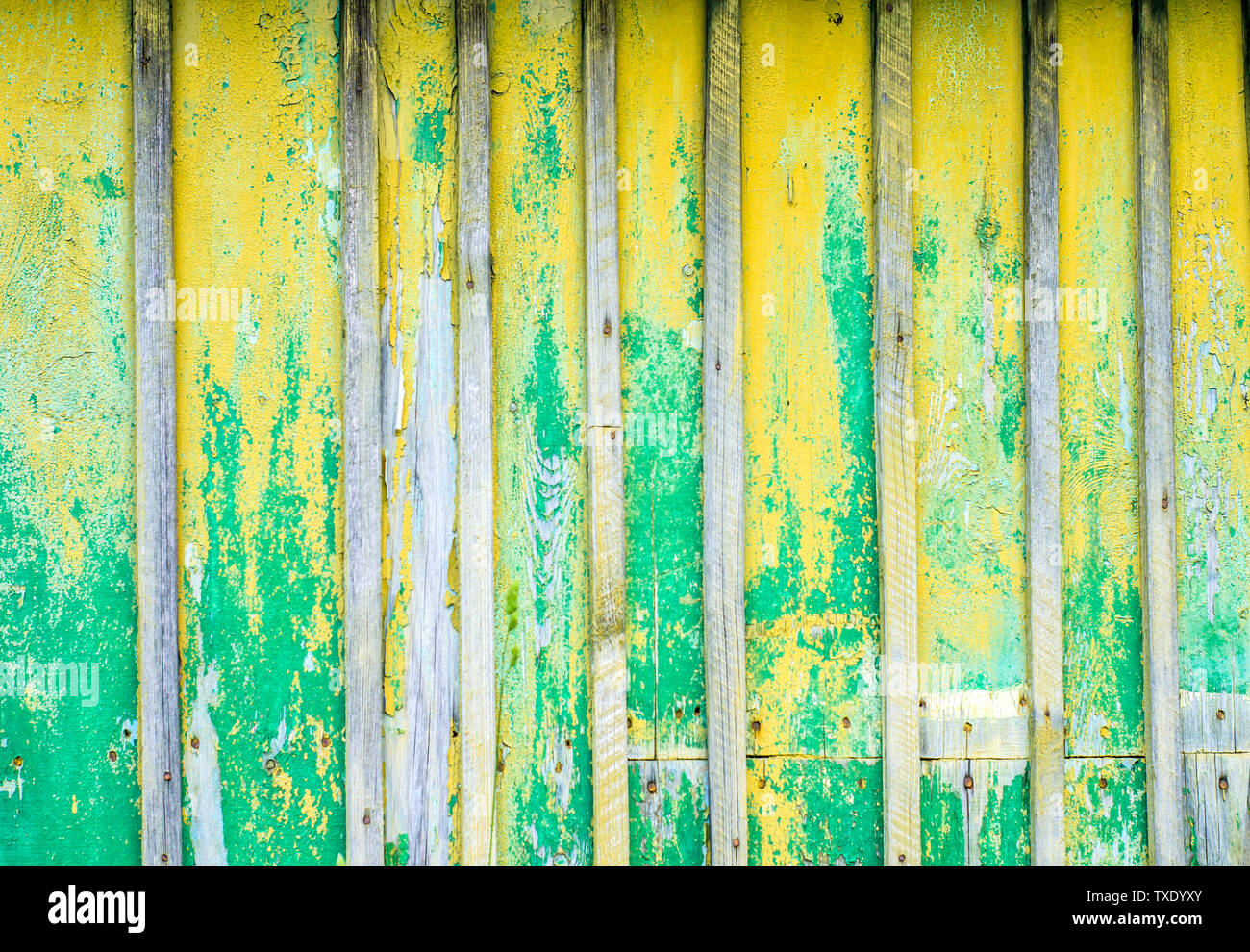 Yellow painted wood texture background. Shabby chic style. Old rural ...