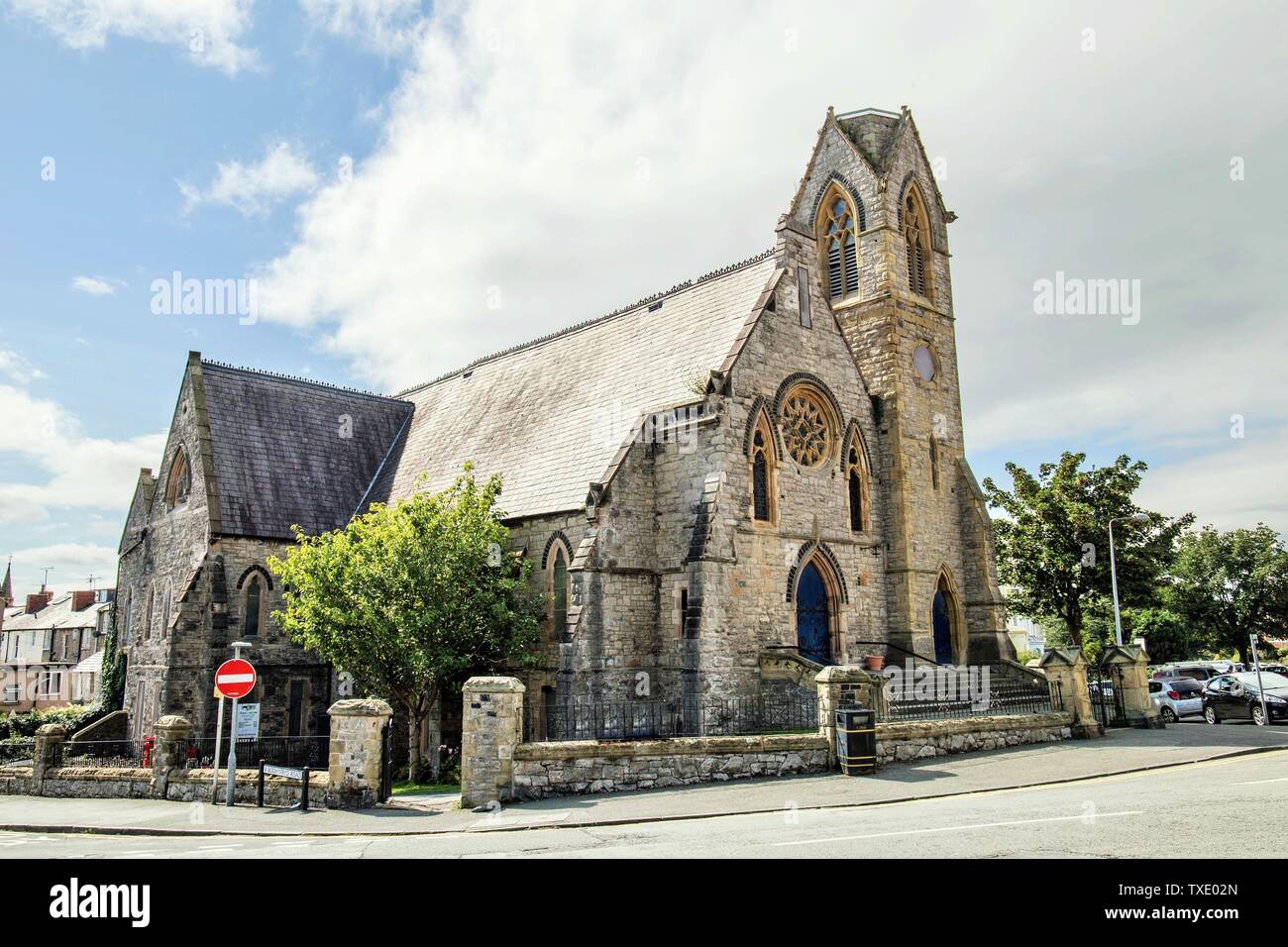 Church, Colwyn Bay, Wales, UK, United Kingdom Stock Photo - Alamy